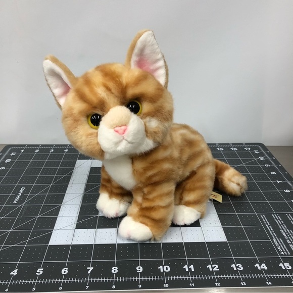 Aurora | Toys | Aurora Miyoni Cat Plush 8 Kitty Kitten Tabby Ginger ...
